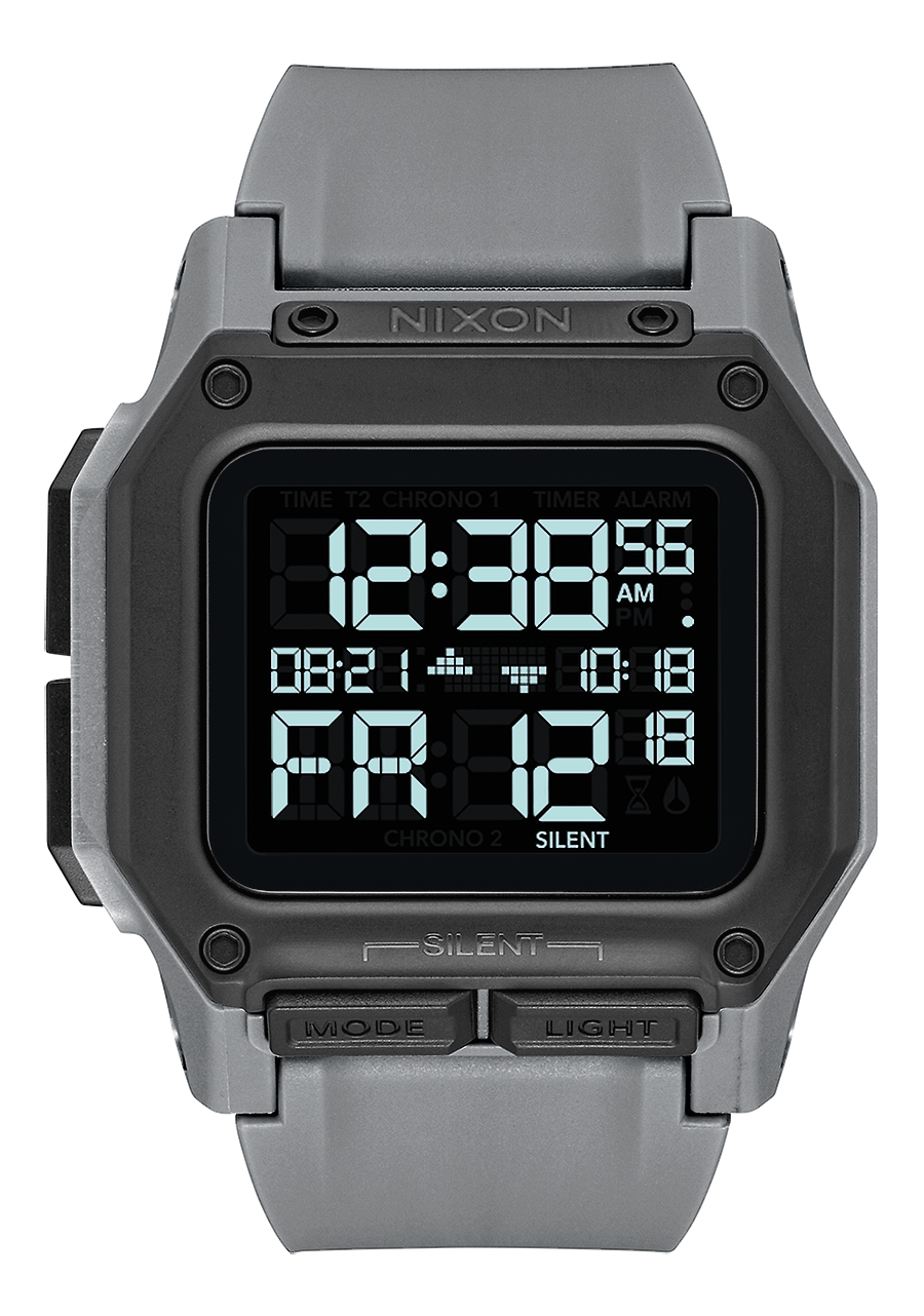 Regulus Watch | All Gunmetal | Digital – Nixon EU